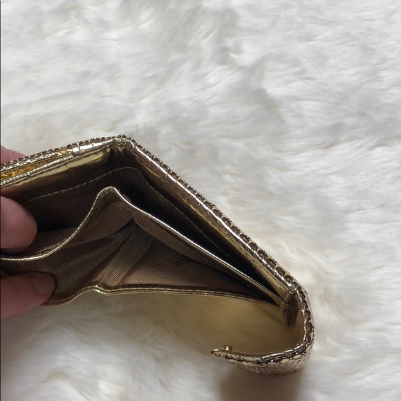 Whiting & Davis | Bags | Vintage Whiting Davis Gold Mesh Evening Wallet ...